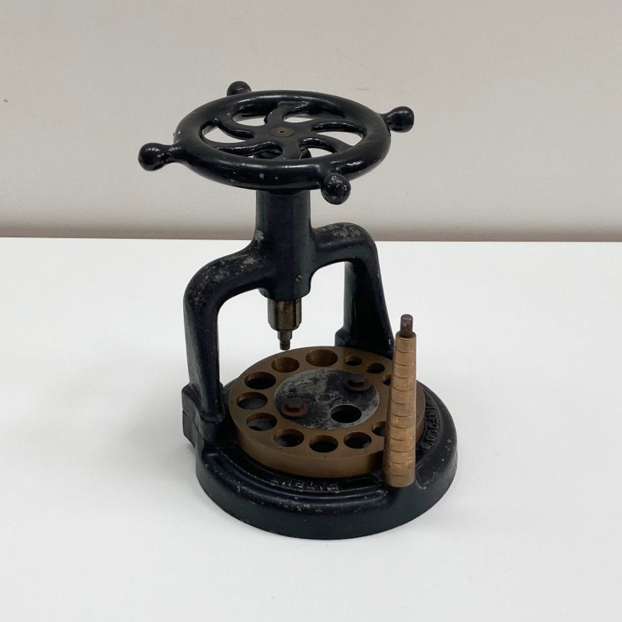 Early Twentieth Century Pinfolds Patent Archimedian Ring Sizing Tool Jason Clarke Antiques