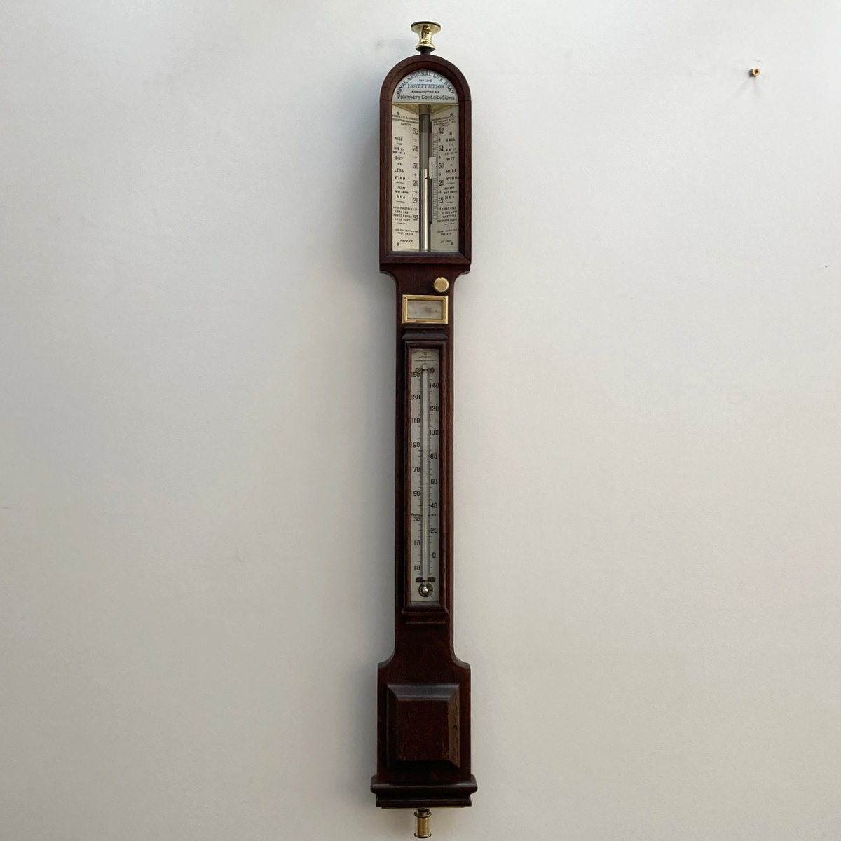Victorian RNLI Admiral Fitzroy Storm Barometer by Negretti & Zambra ...