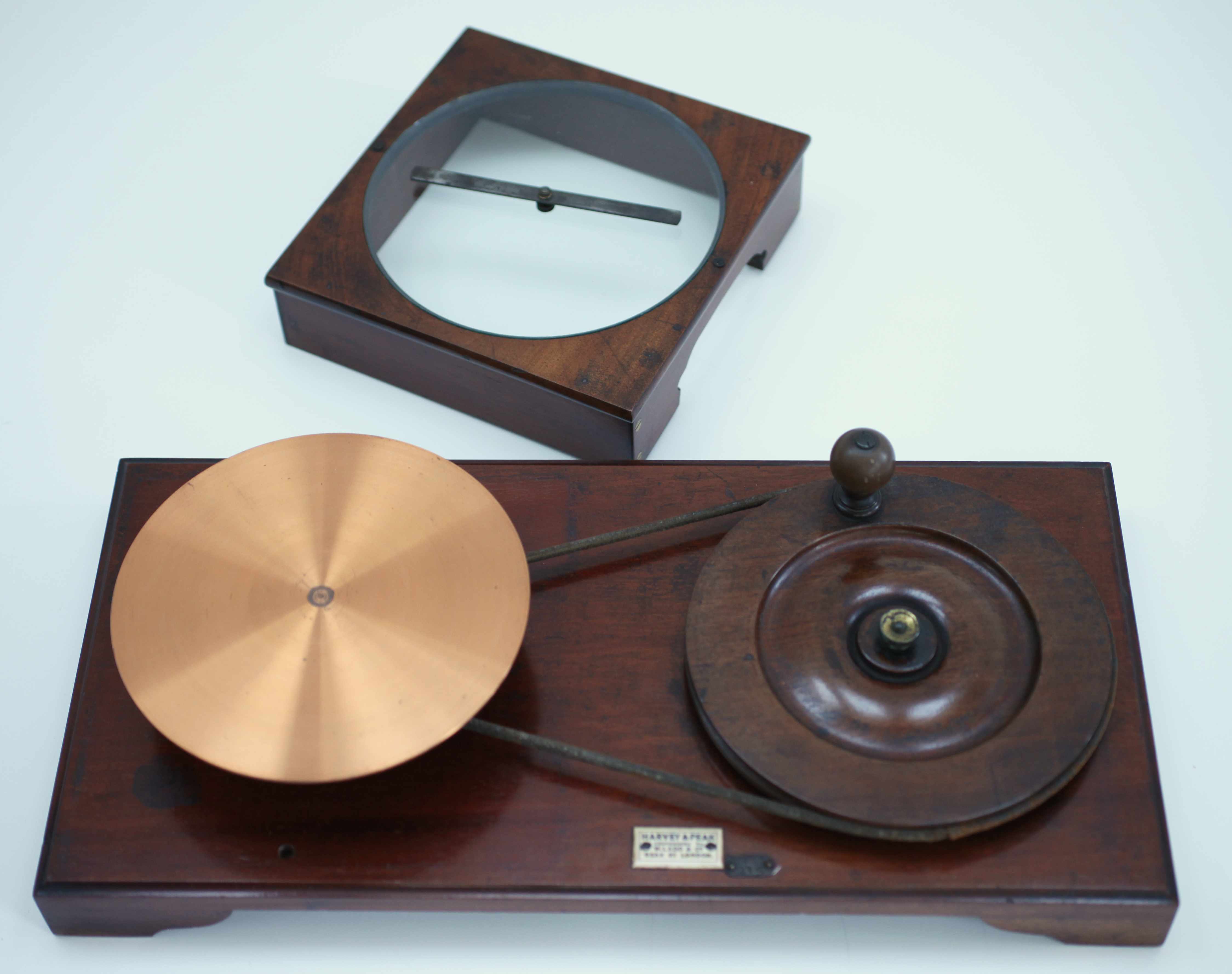 Late Victorian Arago's Disc Physics Demonstration Apparatus by Harvey ...