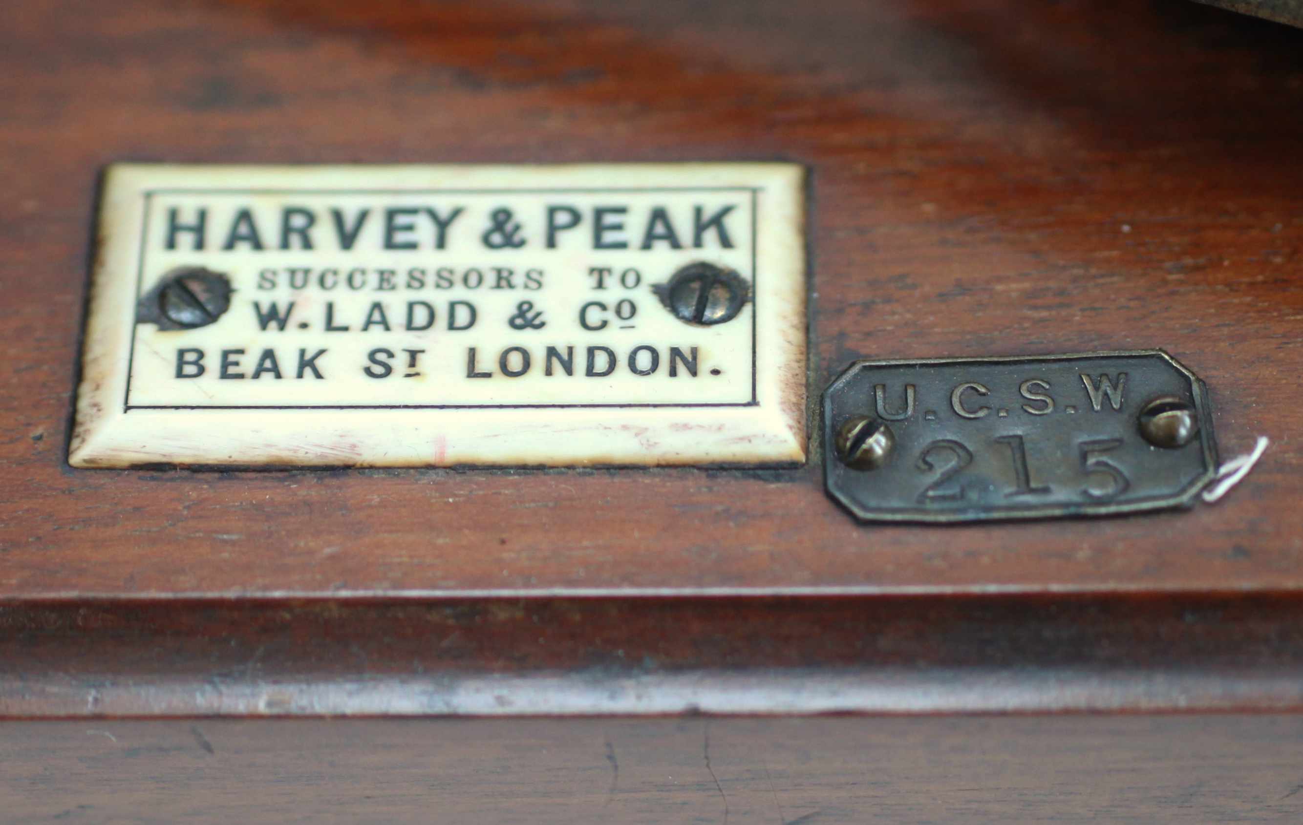 Late Victorian Arago's Disc Physics Demonstration Apparatus by Harvey ...