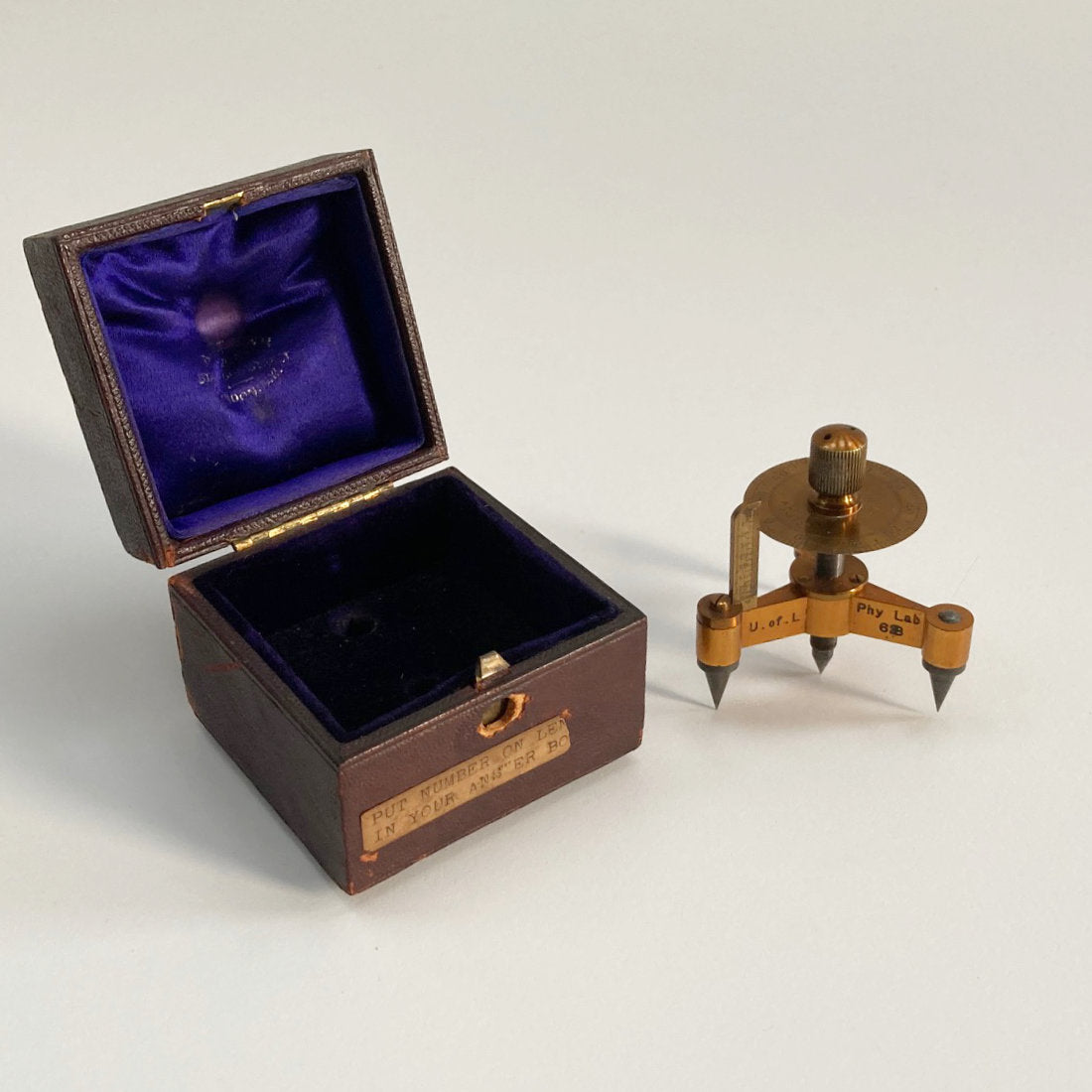 Early Twentieth Century Cased Spherometer by Adam Hilger London – Jason ...