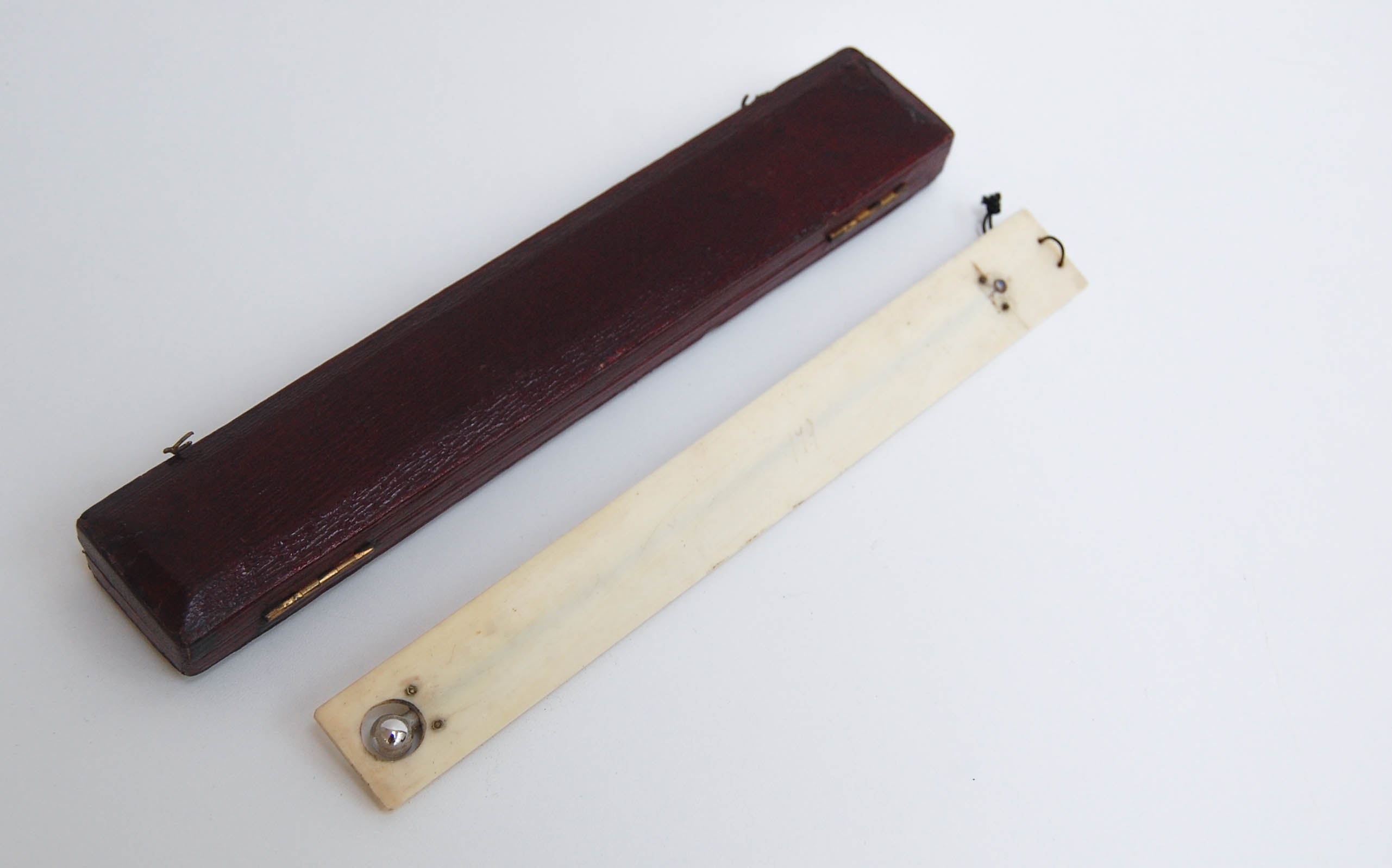 William IV Leather Cased Travelling Thermometer by Alexander Adie & Son ...