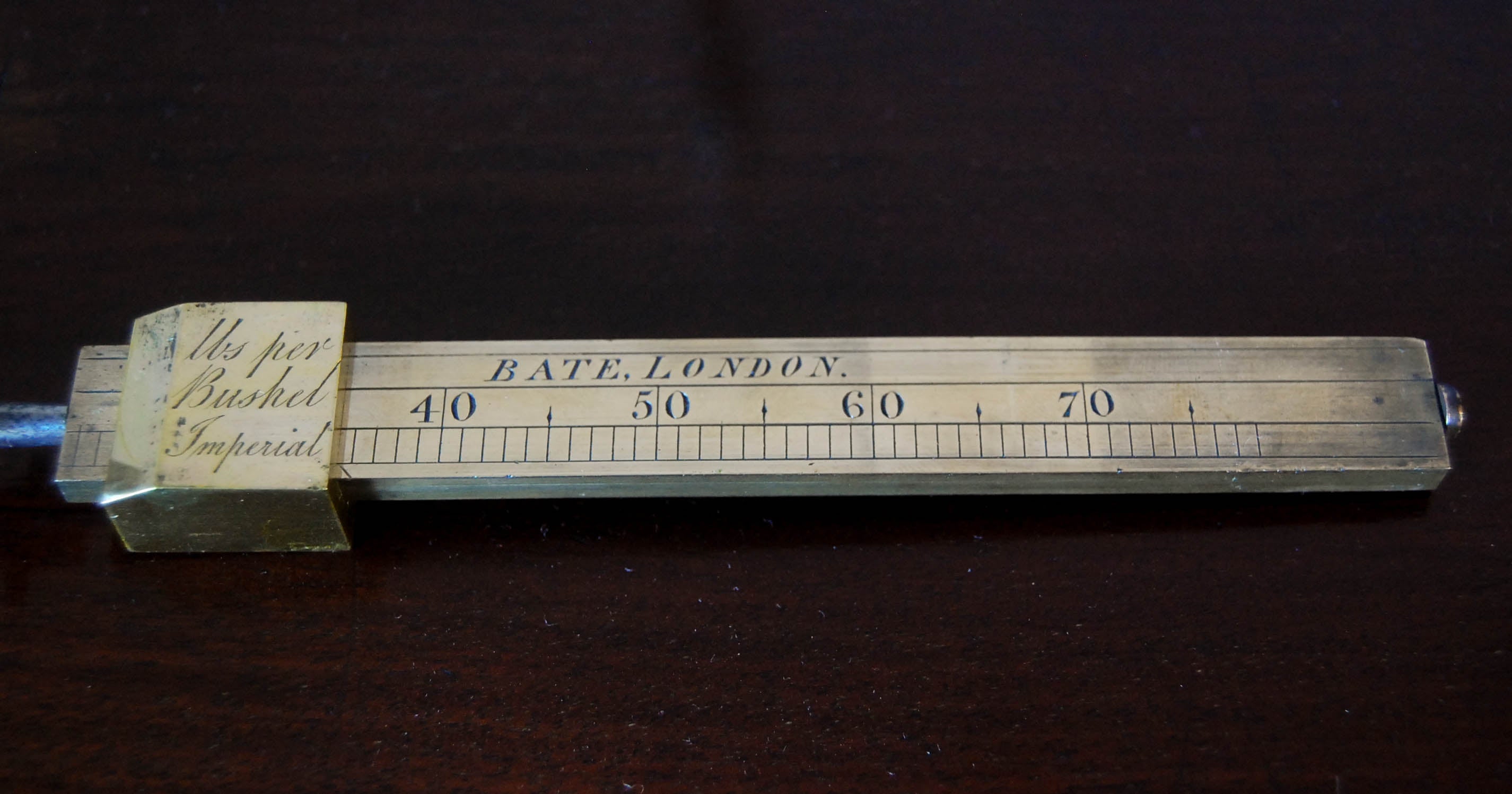 George IV Chondrometer or Grain Scale by Robert Brettell Bate of London ...