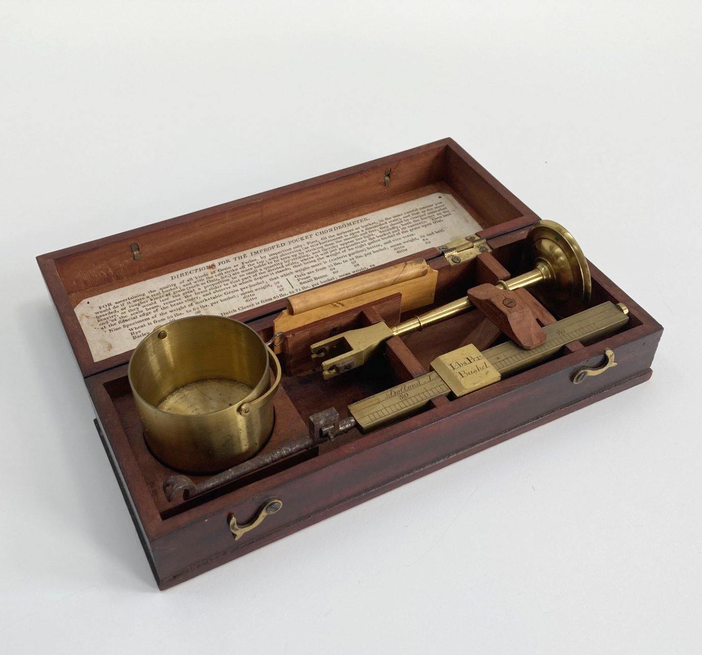 Georgian Chondrometer or Grain Scale by Dollond of London – Jason ...