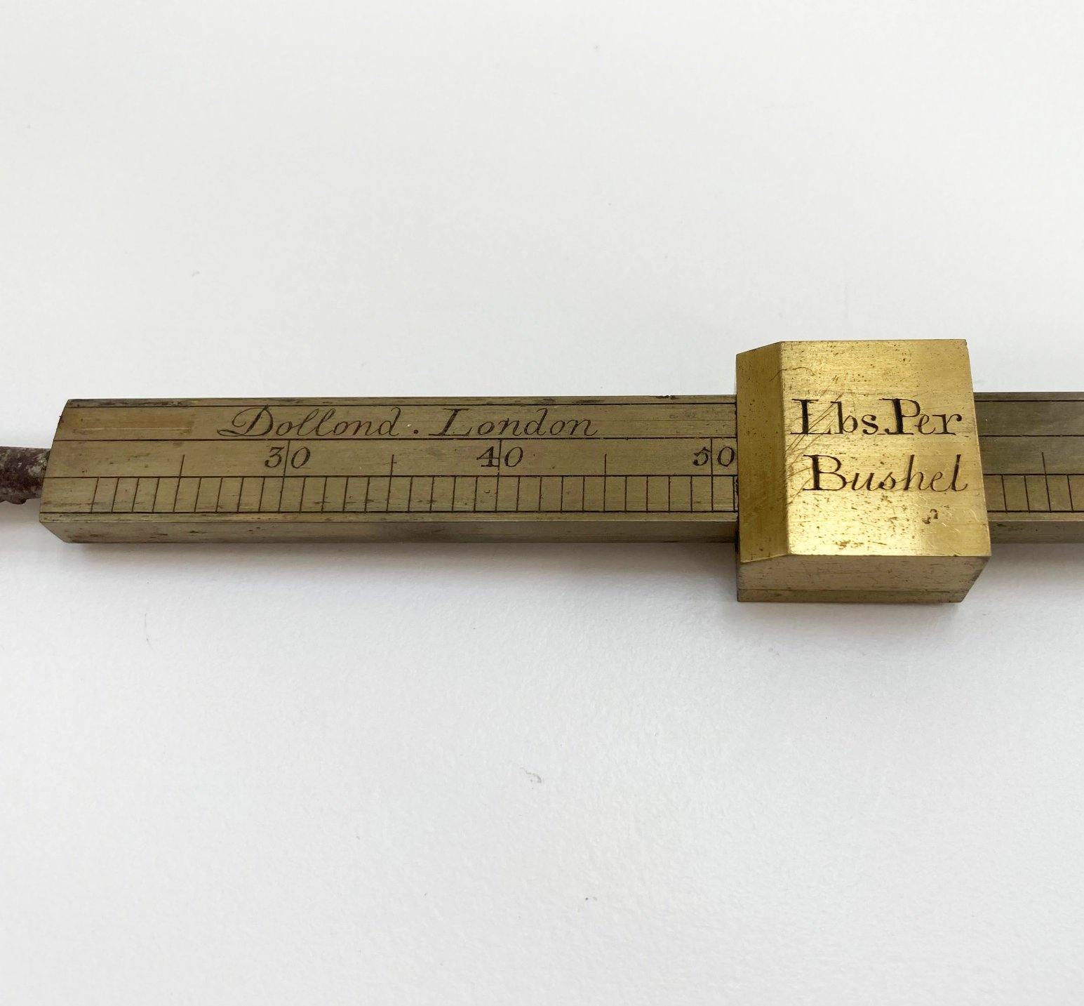 Georgian Chondrometer or Grain Scale by Dollond of London – Jason ...