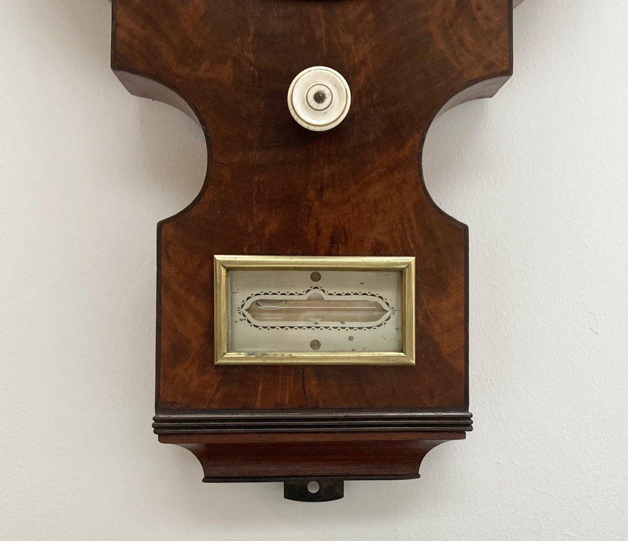 George IV Mahogany Wheel Barometer by Alexander Adie Edinburgh – Jason ...