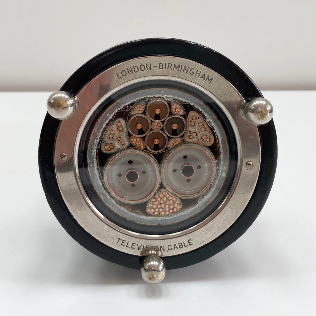 1949 London to Birmingham Television Cable Presentation Display by STC ...