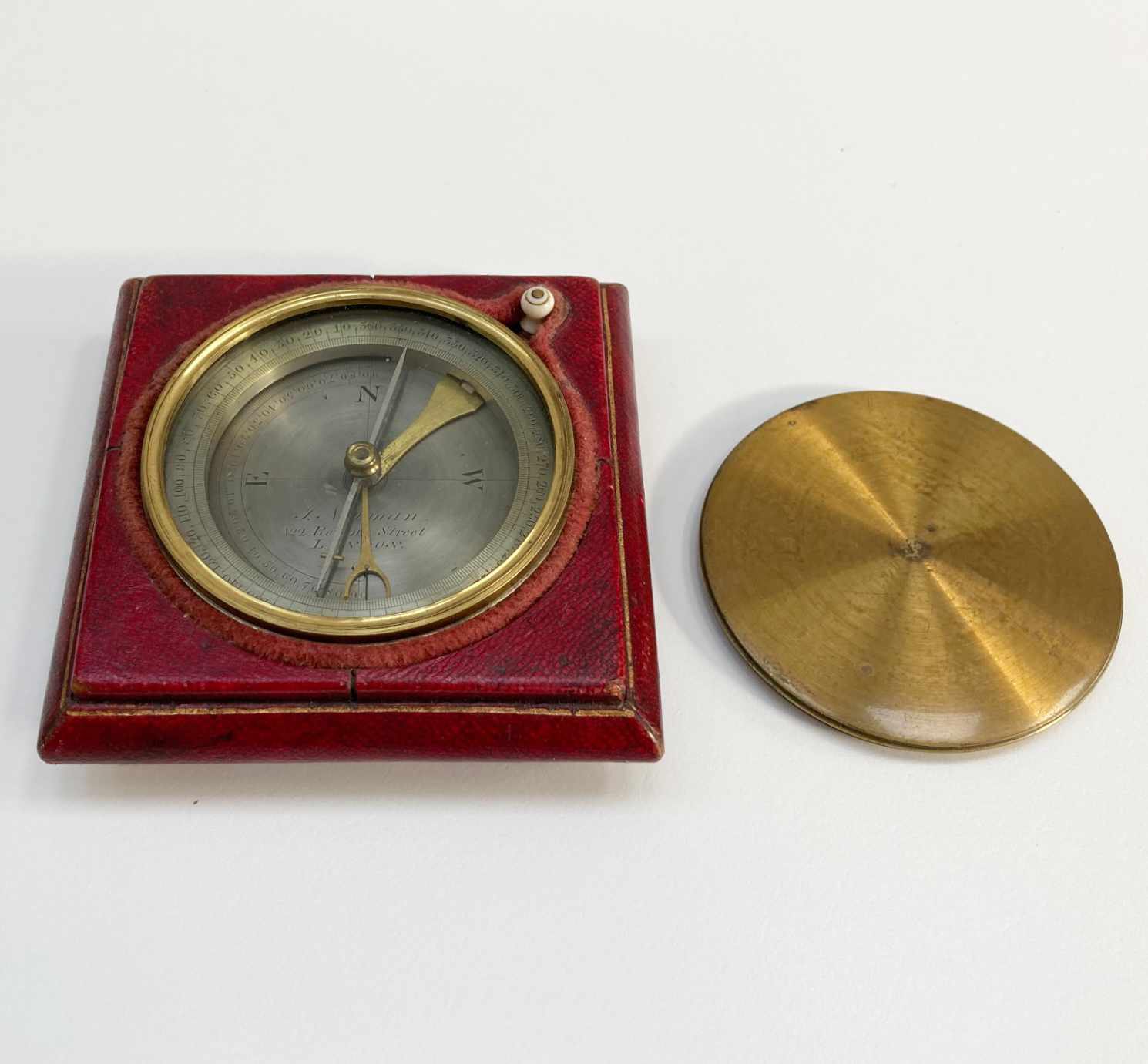 William IV Desk Compass with Inclinometer by John Newman of Regent ...