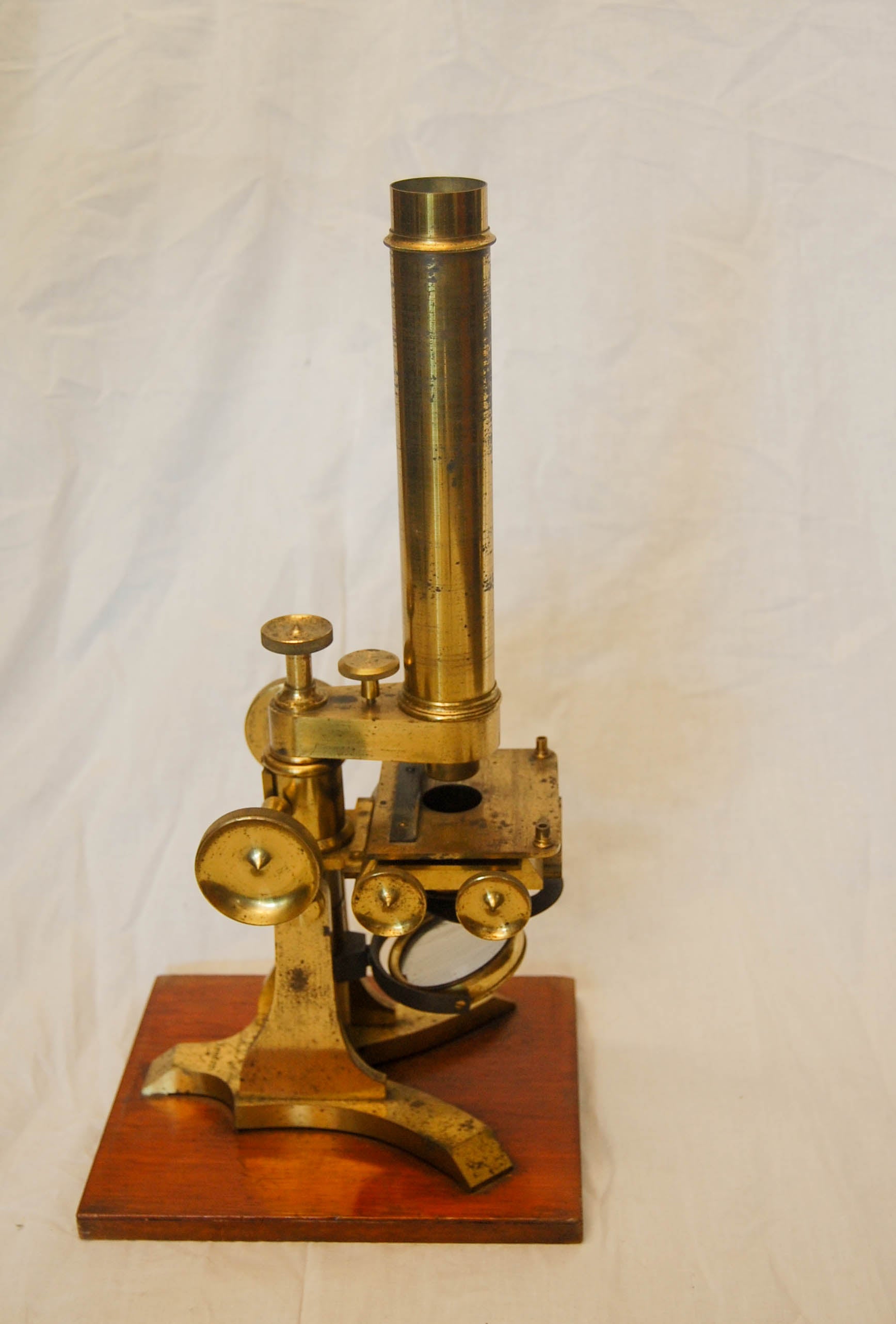 Victorian Cased Monocular Microscope by Watson & Son of 313 High ...