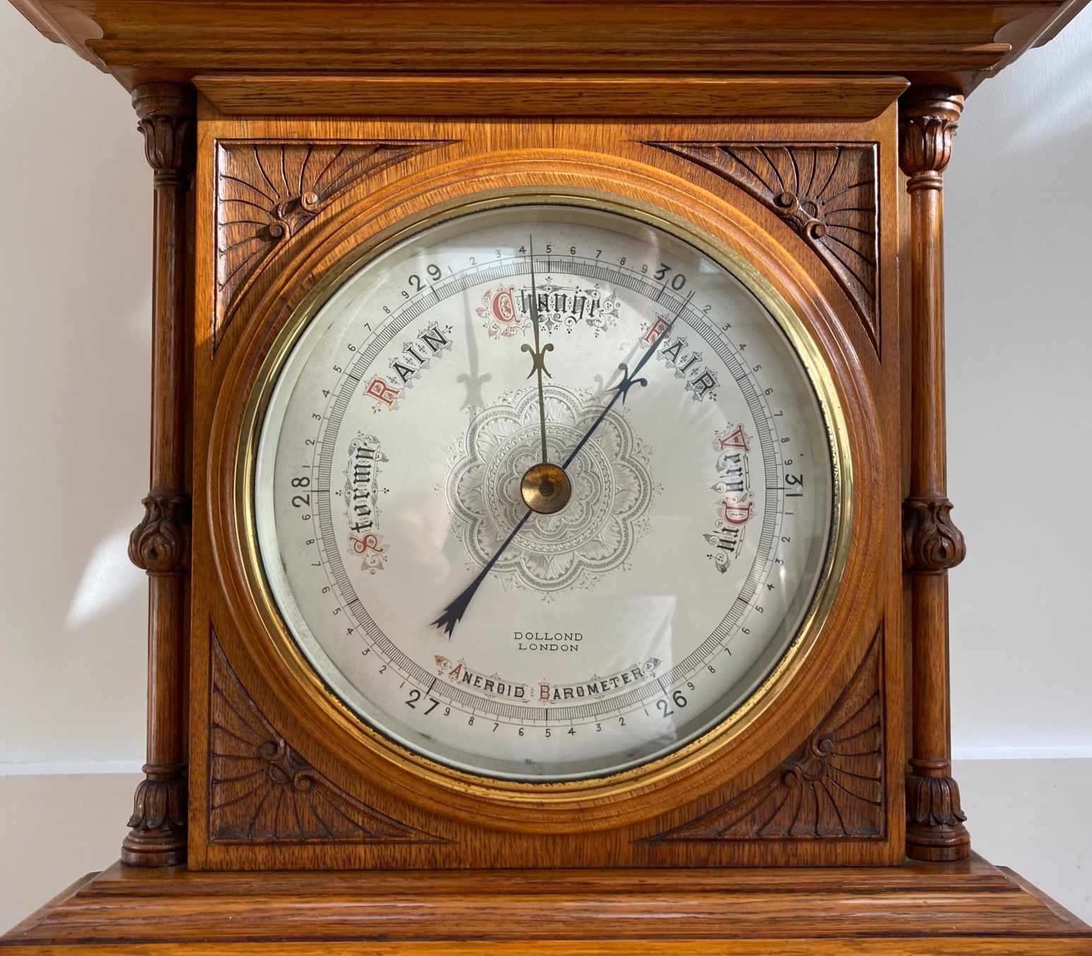 Monumental Victorian Exhibition Aneroid Barometer by Dollond of London ...