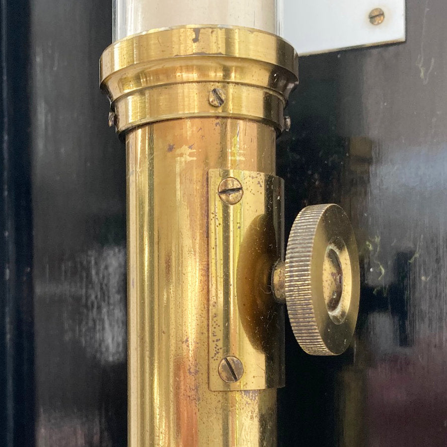 Mid Victorian Ebonised Cased Fortin Barometer by Louis Casella London ...