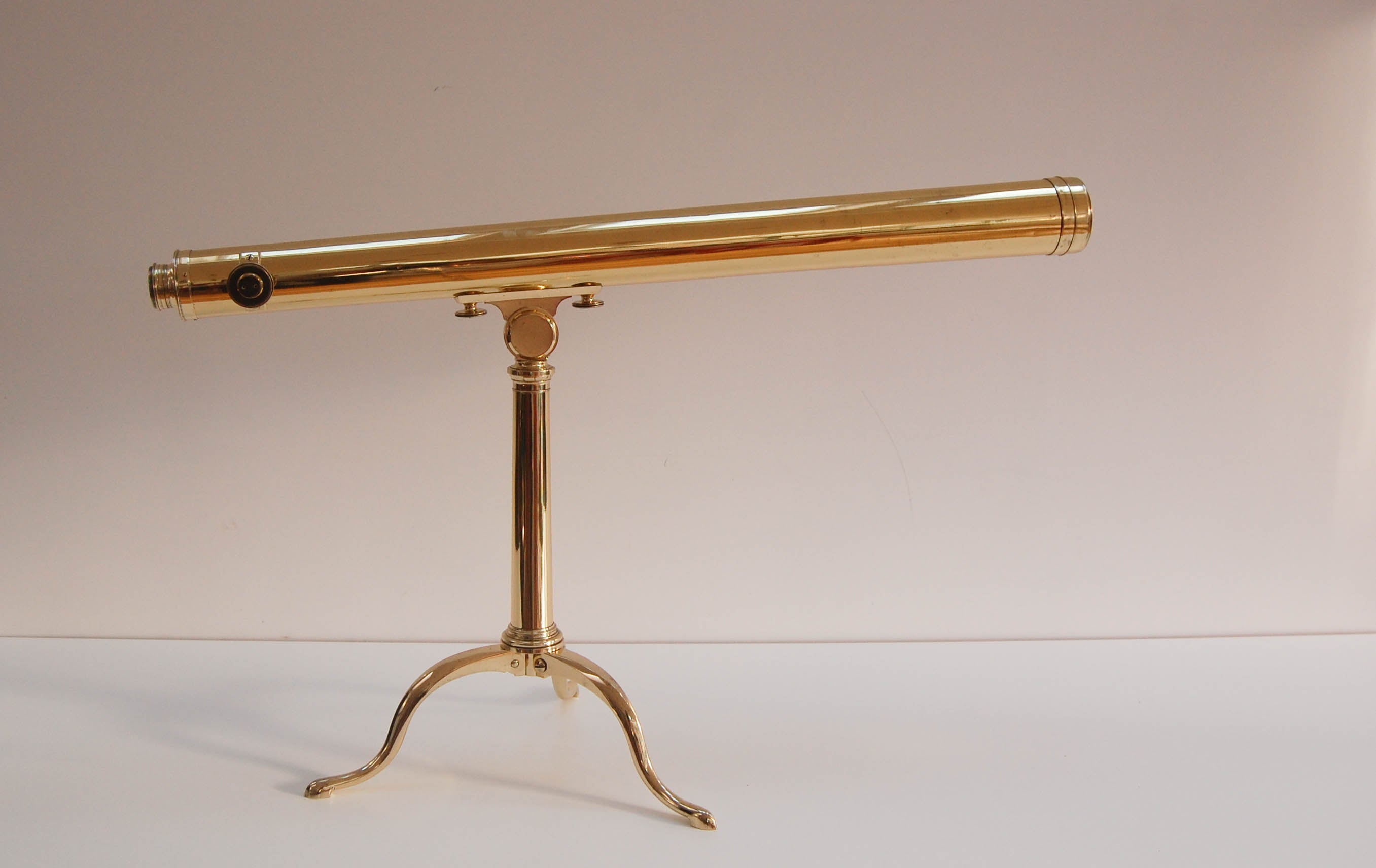 Late Eighteenth Century Desktop Library Telescope by George Adams of ...