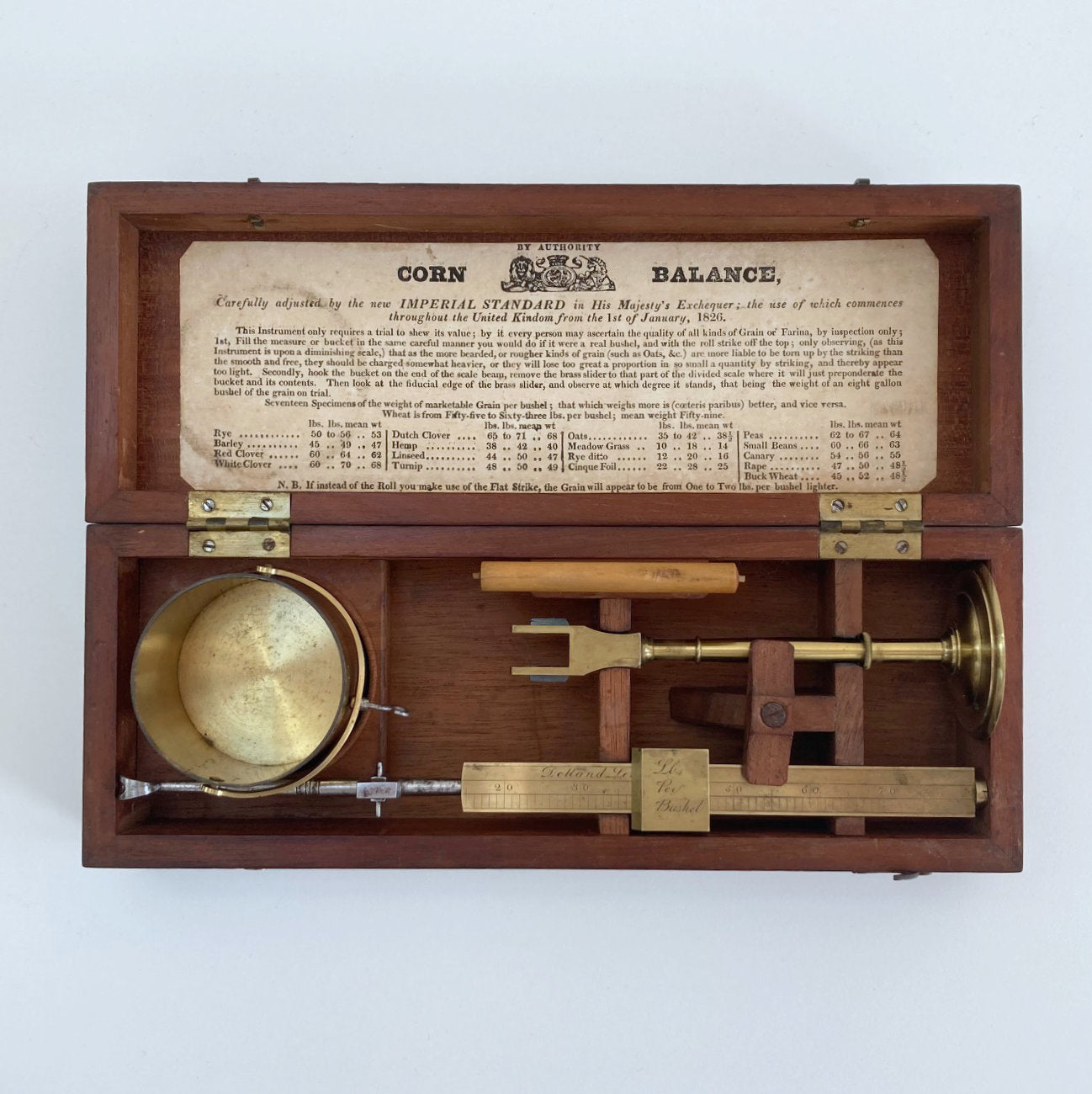 Georgian Chondrometer or Corn Balance by Dollond London – Jason Clarke ...