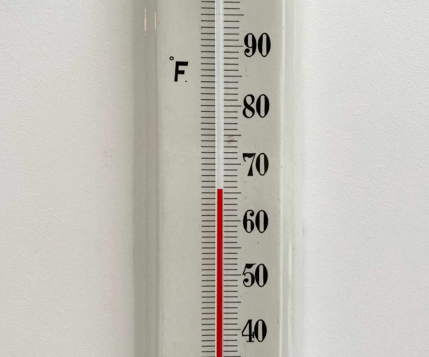 Victorian Large Scale Porcelain Thermometer by Negretti & Zambra London ...