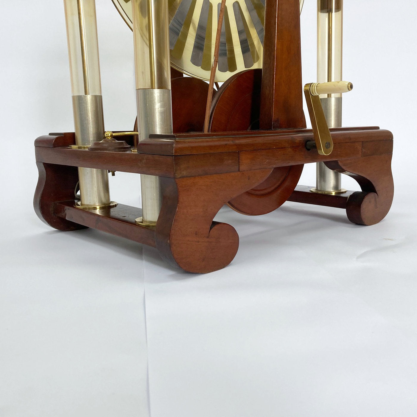 Very Large Late Victorian Wimshurst Machine with Four Leyden Jars ...