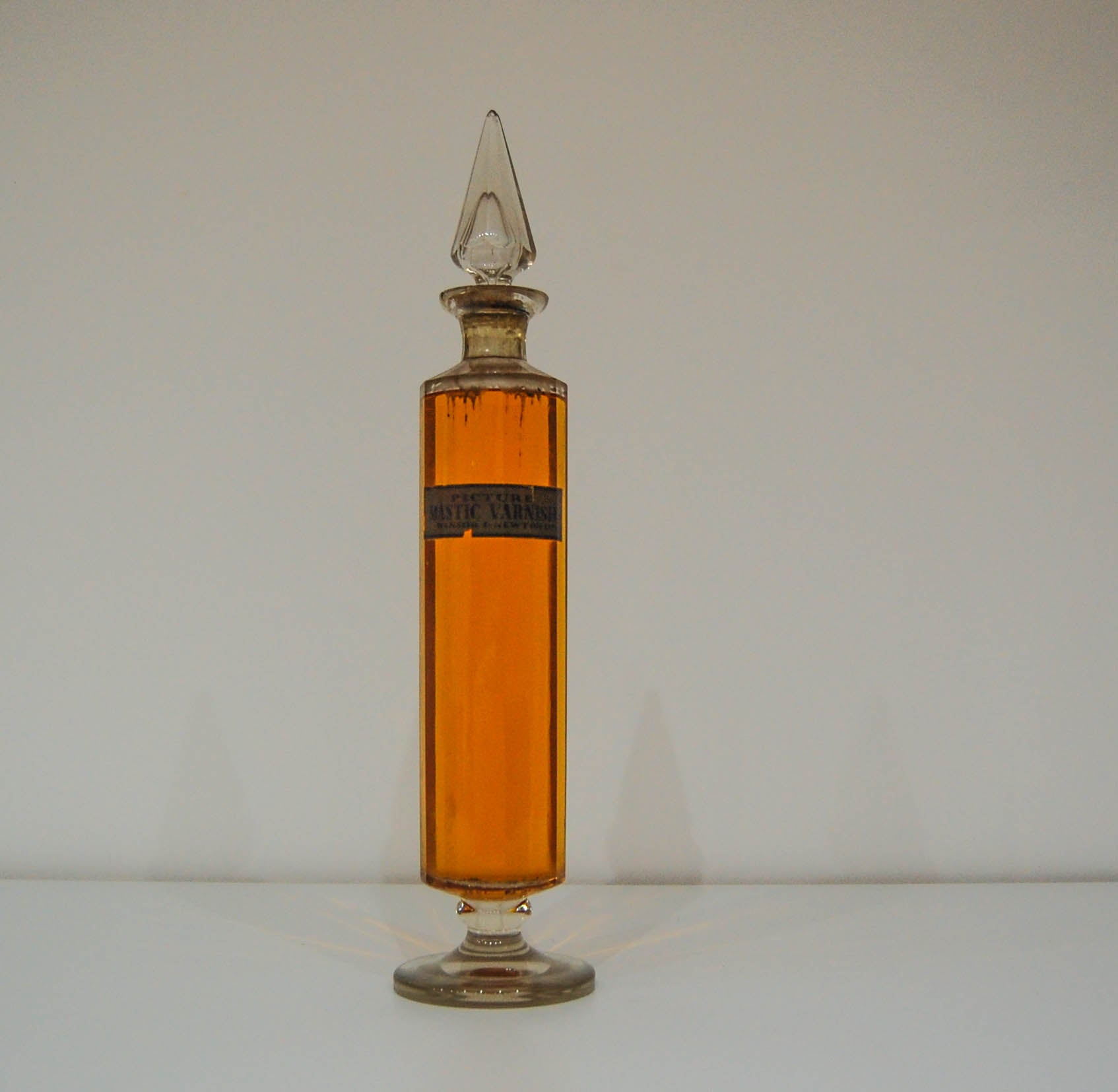 Late Victorian Bottle of Mastic Picture Varnish by Winsor & Newton Ltd ...