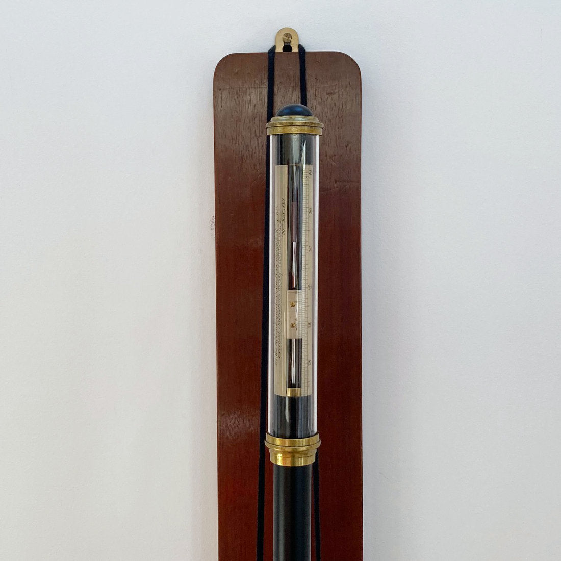 Victorian Kew Pattern Marine Barometer by Adie with Met Office ...