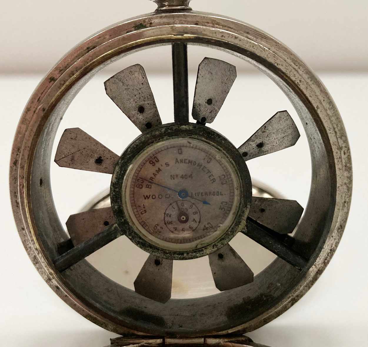 Victorian Miniature Pocket Watch Biram's Anemometer by Wood of ...