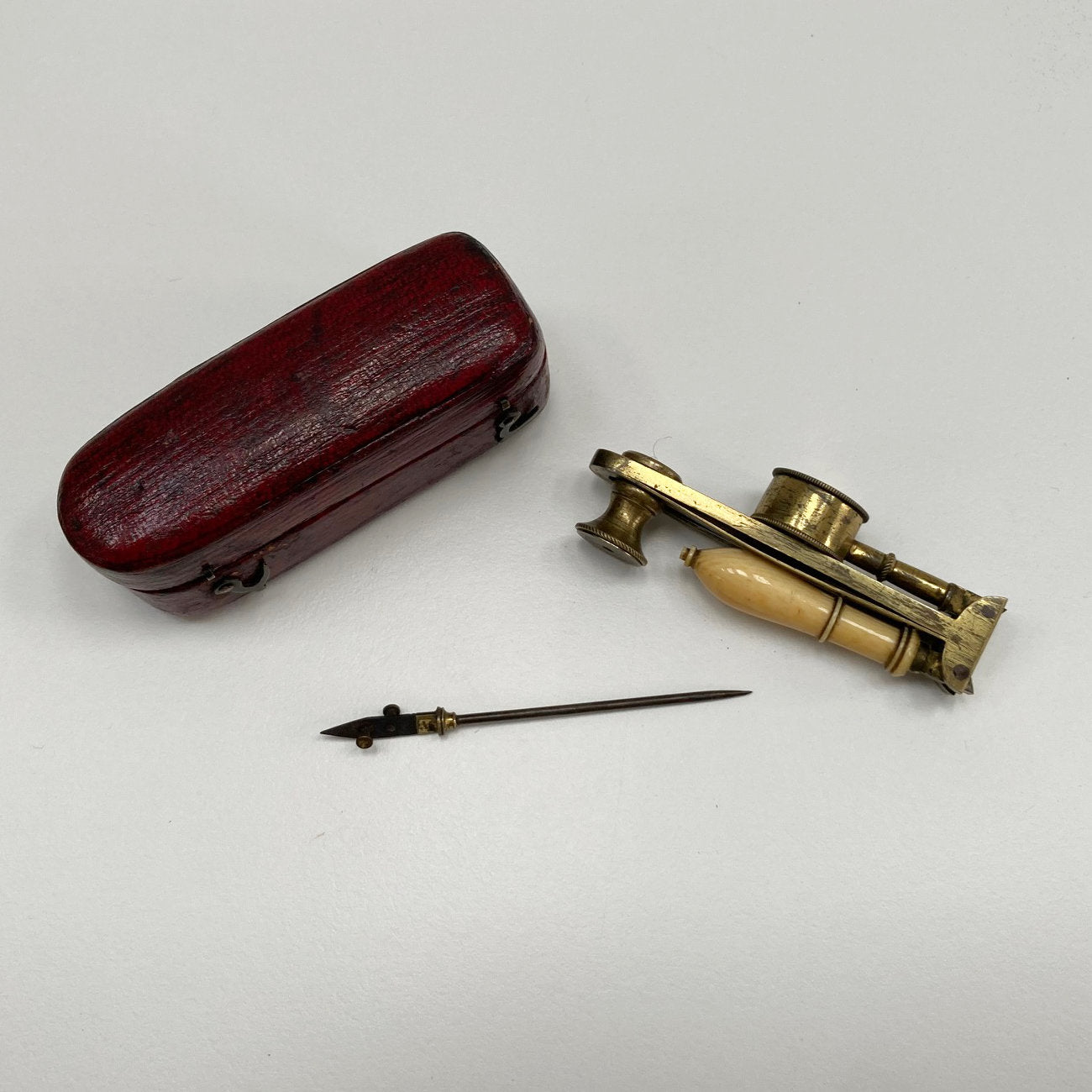 Georgian Jones Type Flower or Insect Botanical Pocket Microscope ...