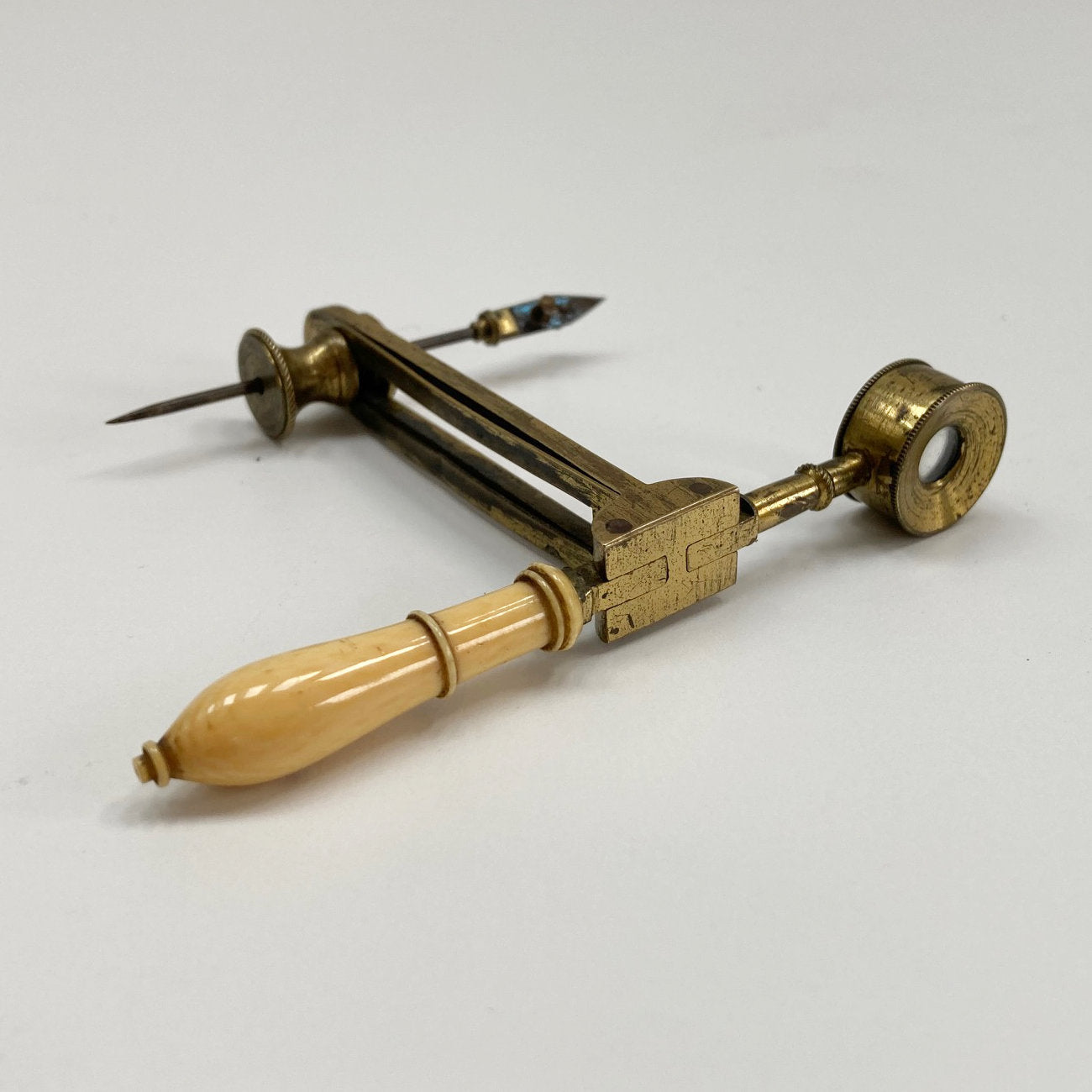 Georgian Jones Type Flower or Insect Botanical Pocket Microscope ...