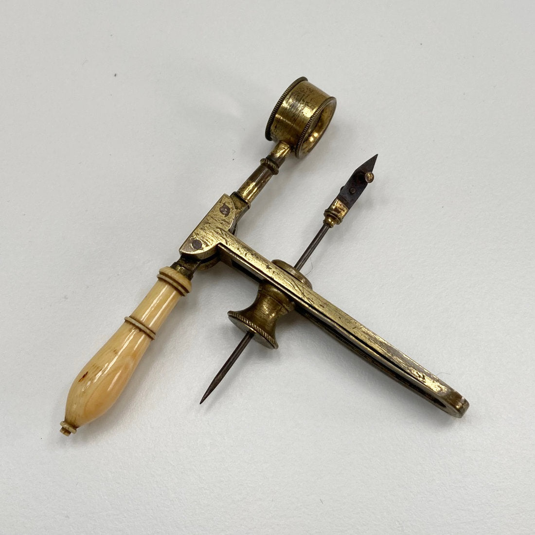 Georgian Jones Type Flower or Insect Botanical Pocket Microscope ...