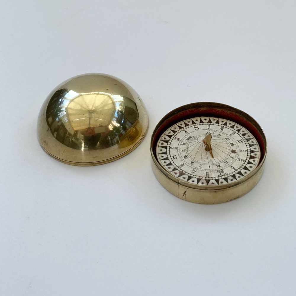 Early Victorian Magnetic Compass Sundial or Porters Dial – Jason Clarke ...