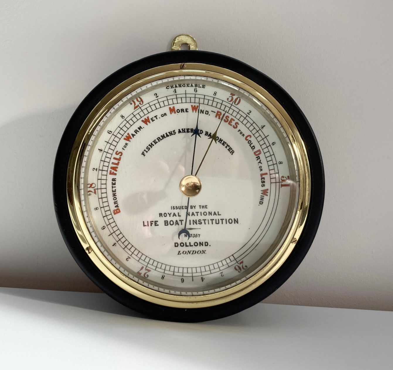 Victorian RNLI Fishermans Aneroid Barometer by Dollond London – Jason ...