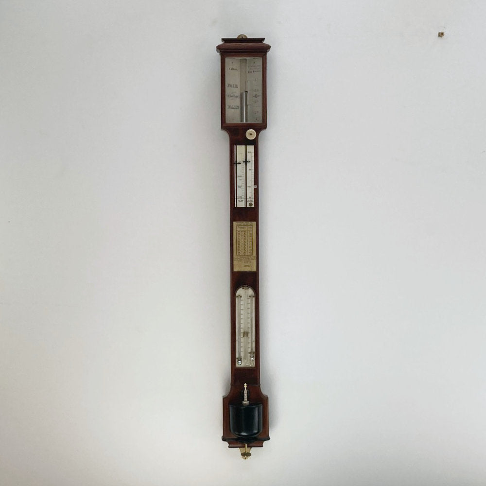 Early Victorian Weather Station Stick Barometer by Andrew Ross London ...