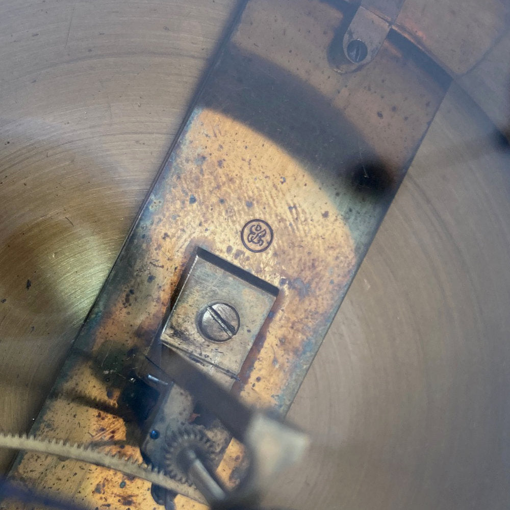 Small Bourdon Aneroid Desk Barometer on Ebonised Stand for Pillischer ...
