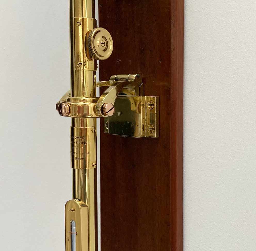 Mid Twentieth Century Met Office Kew Pattern Marine Barometer by Heath ...