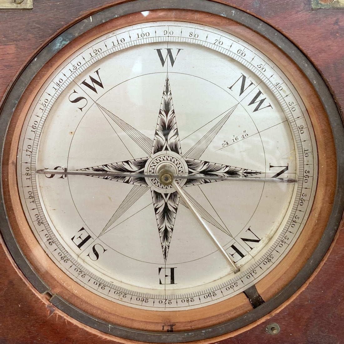 Georgian Surveying Compass & Sundial by William Harris & Co London ...