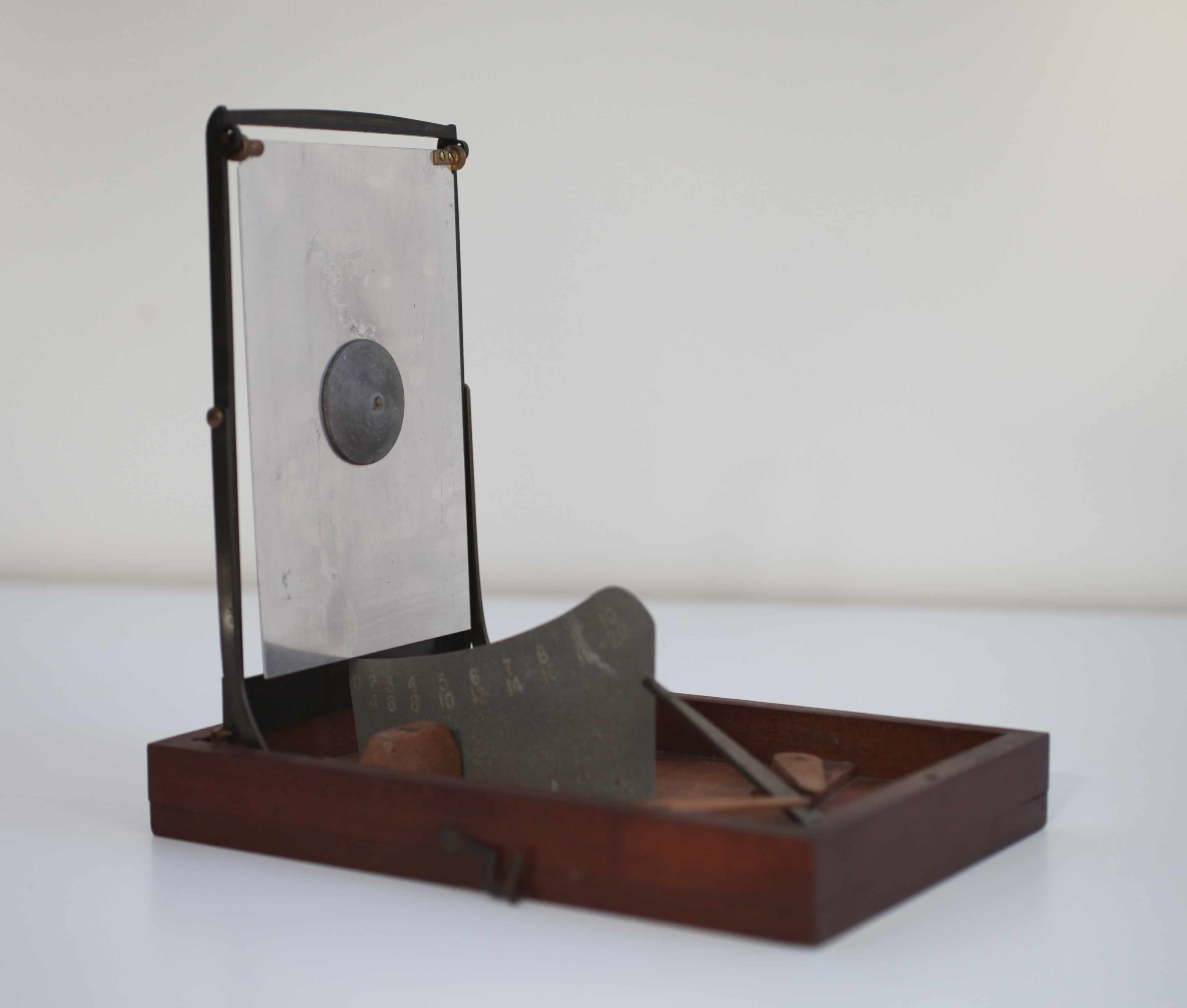 Late Victorian Swinging Plate Anemometer by AW Gamage Ltd London ...