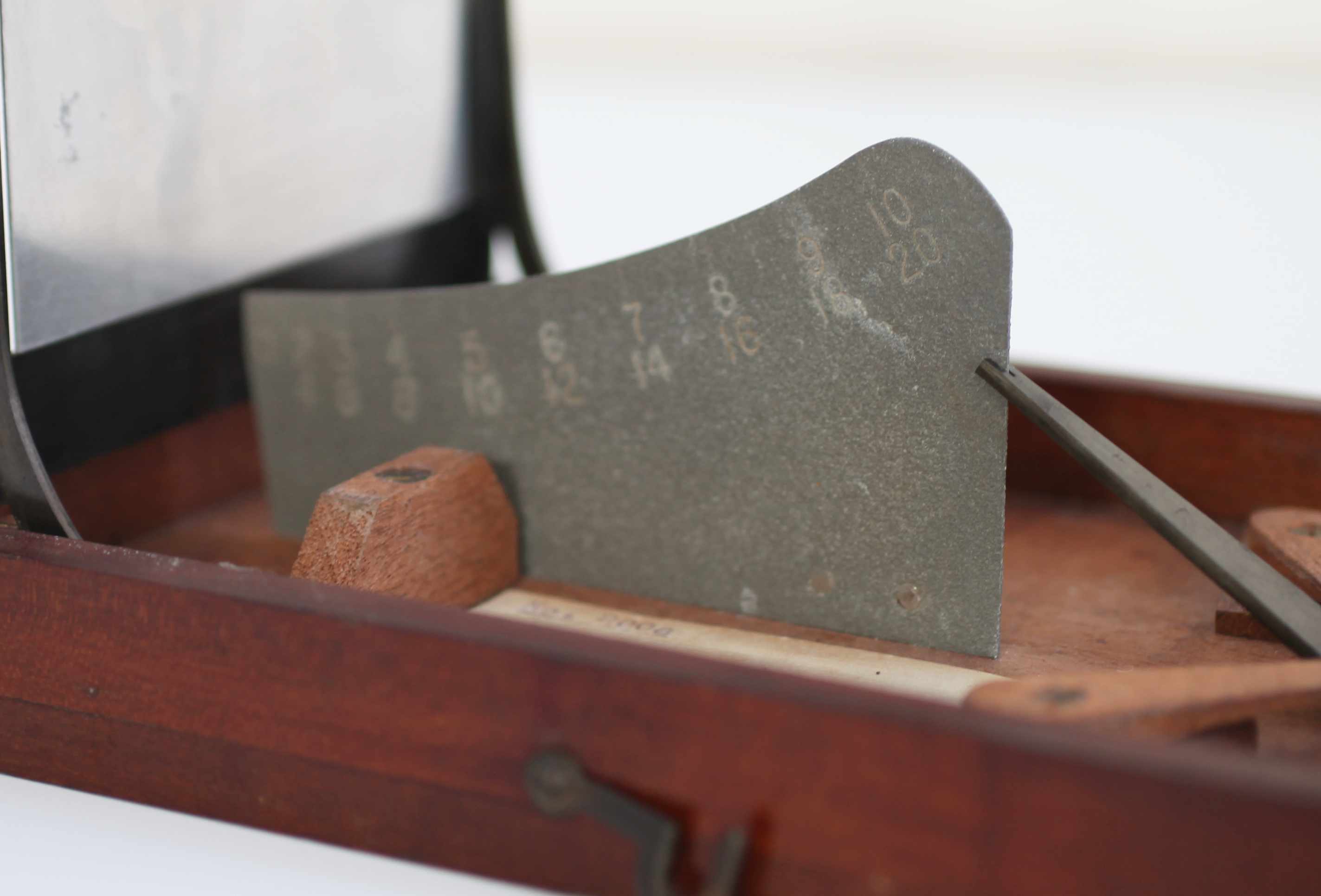 Late Victorian Swinging Plate Anemometer by AW Gamage Ltd London ...