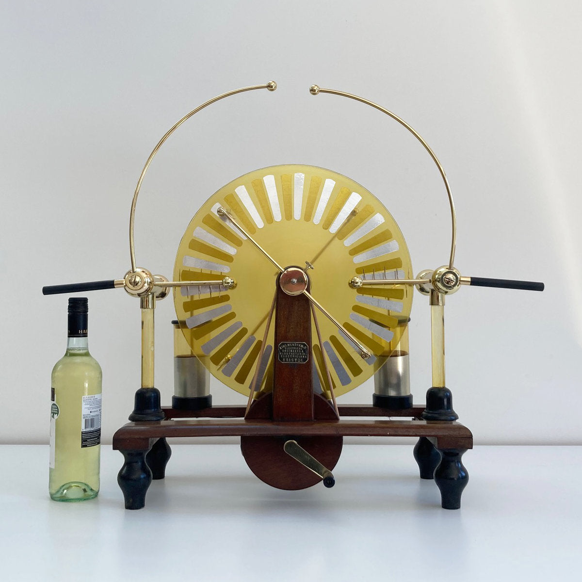 Very Large Late Victorian Wimshurst Machine by King Mendham & Co ...