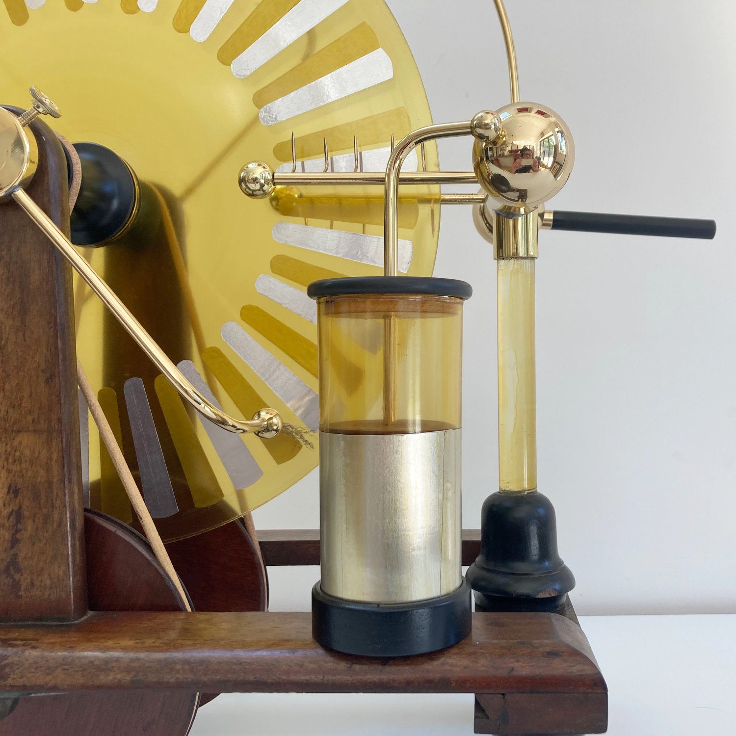 Very Large Late Victorian Wimshurst Machine by King Mendham & Co ...