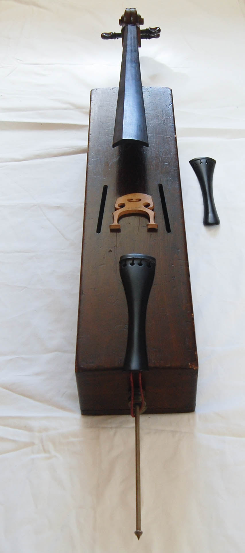 Victorian Military Campaign Collapsible Trench Cello by WE Hill & Sons ...