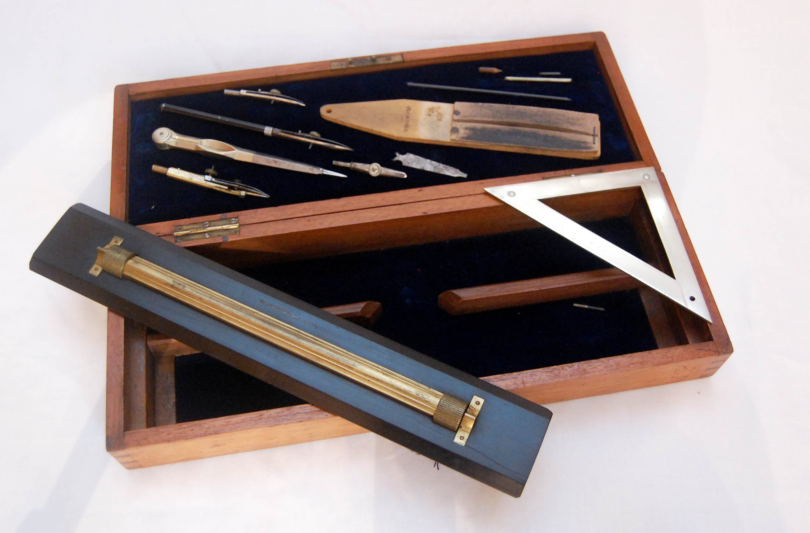 Victorian Drawing Instrument Set by Elliott Brothers London - Owned by ...