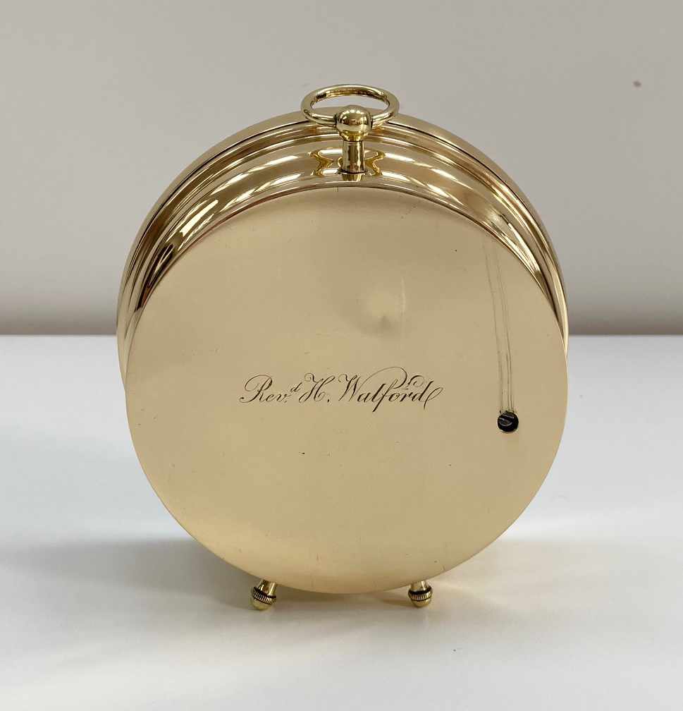 Victorian Desktop Aneroid Barometer by Carpenter & Westley Engraved to ...