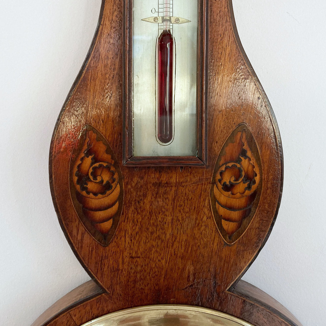 Georgian Wheel Barometer with Rare Painted Dial by Volenterio – Jason ...