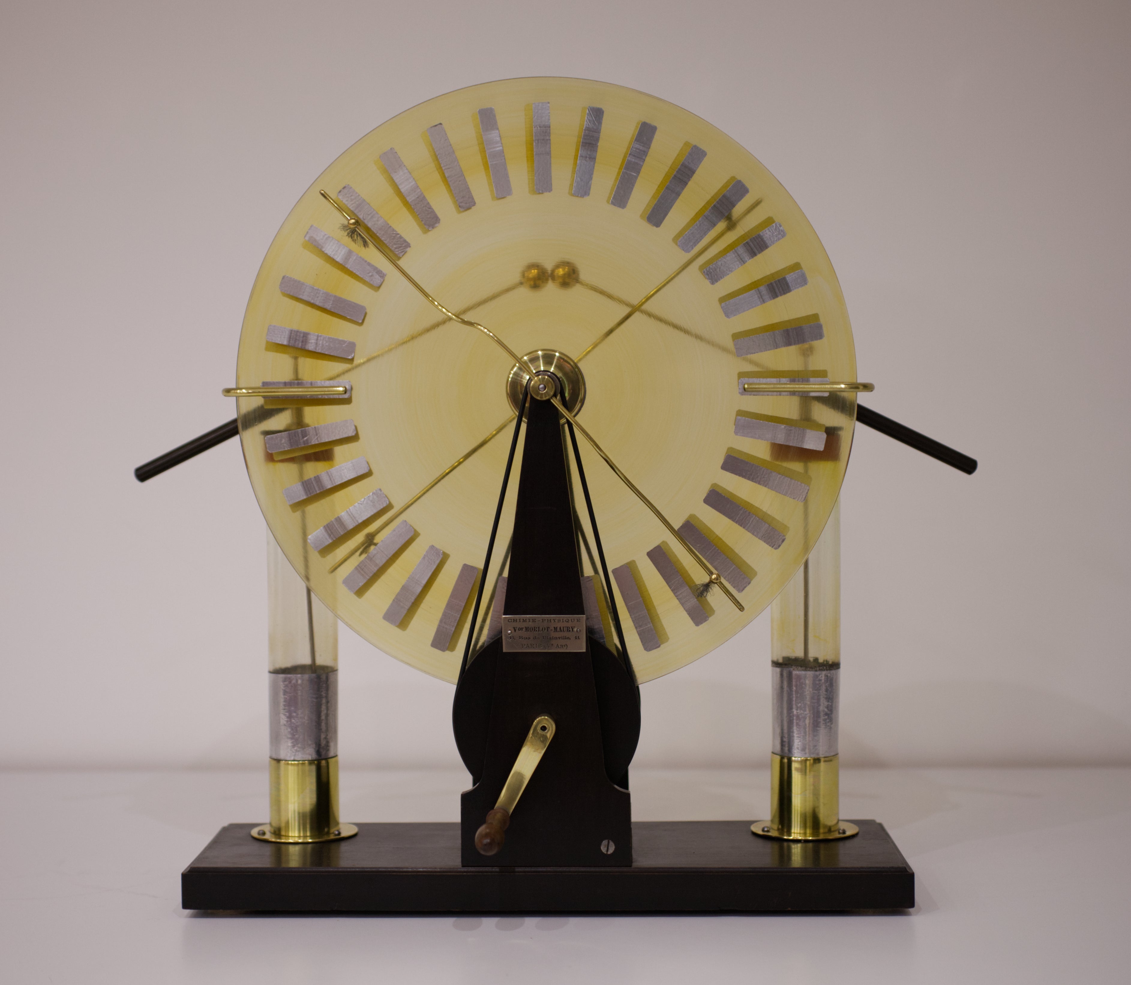 Late Victorian Wimshurst Machine by Victor Morlot-Maury of Paris ...