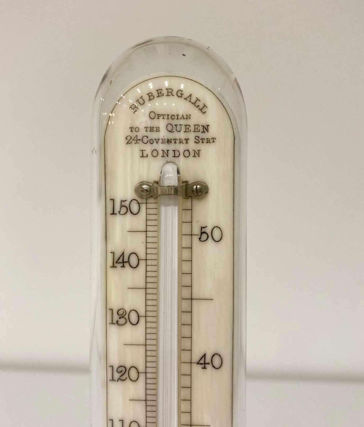 Early Victorian Desk Thermometer by Thomas Rubergall London – Jason ...